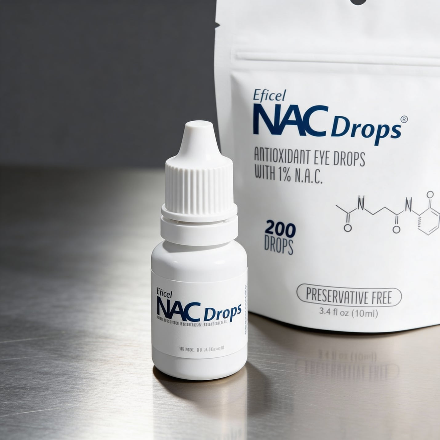 Bioactive Eye Drops NAC Drops Antioxidant Eye Drops with 1% NAC, Vegan – ND